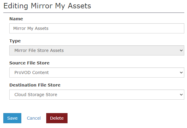 Mirror - Cablecast Manual